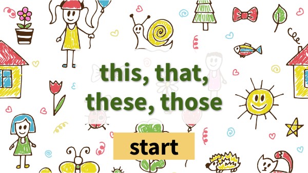 this,that,these,those | Genially