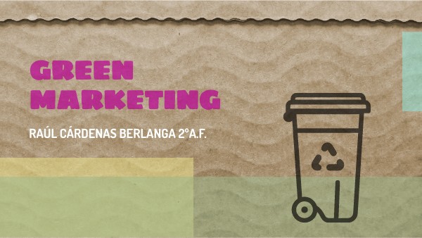 GREEN MARKETING | Genially