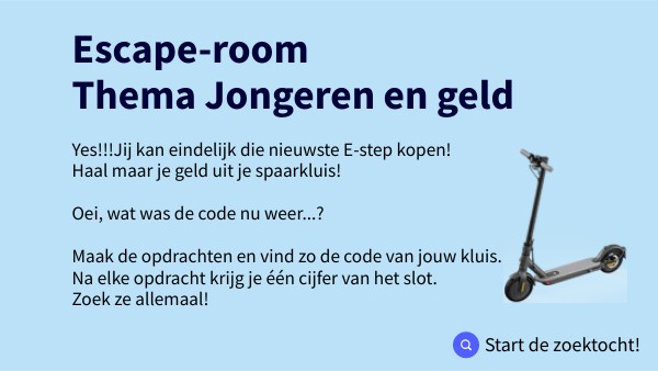 Jongeren en geld | Genially