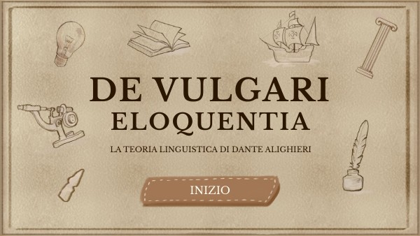 De vulgari eloquentia | Genially