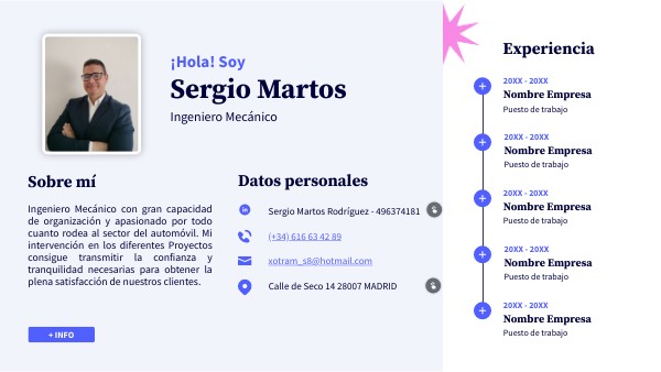 CV Sergio Martos Rodríguez | Genially