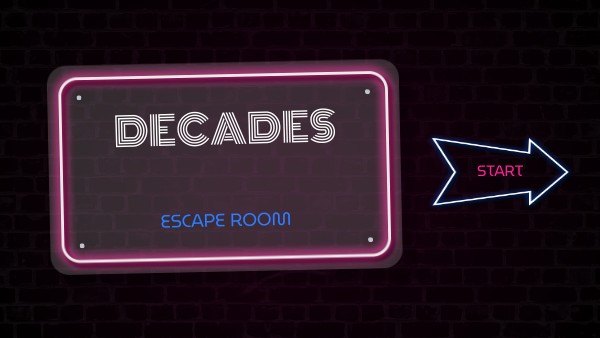 Decades Escape Room