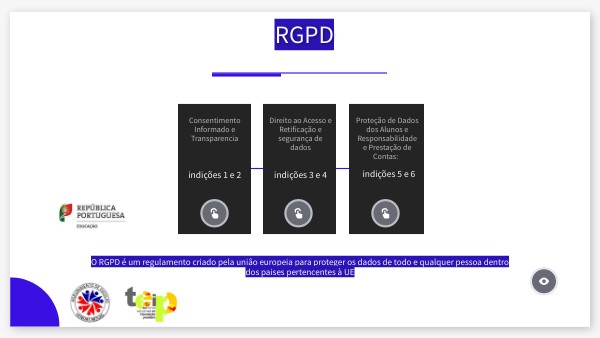 RGPD no contexto escolar | Genially