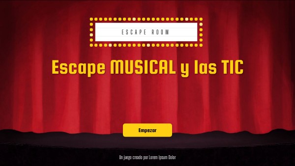 ESCAPE ROOM MUSICAL | Genially