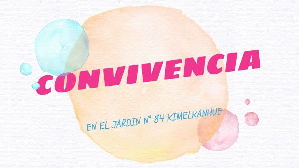 Convivencia Jardín 84