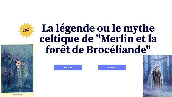 la legende celtique de Merlin