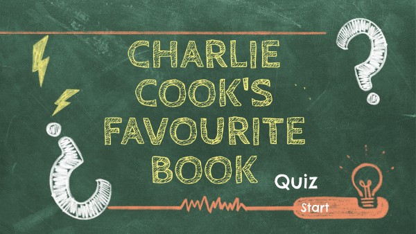 CHARLIE COOK'S FAVOURITE BOOK QUIZ | Genially