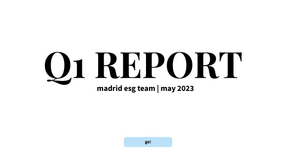 Q1 REPORT | Genially