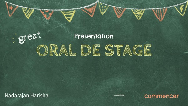 oral de stage