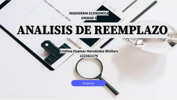 ANÁLISIS DE REEMPLAZO
