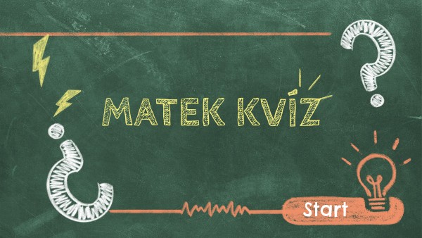 Matek kvíz | Genially