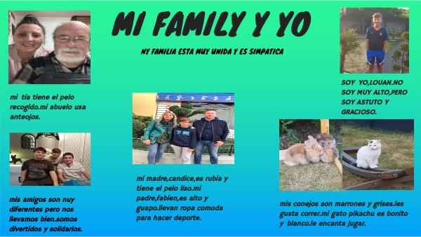 MI FAMILY Y YO | Genially