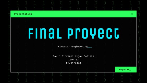Final Project Ingles | Genially