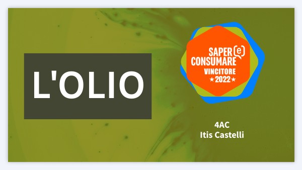 PRESENTAZIONE OLIO | Genially