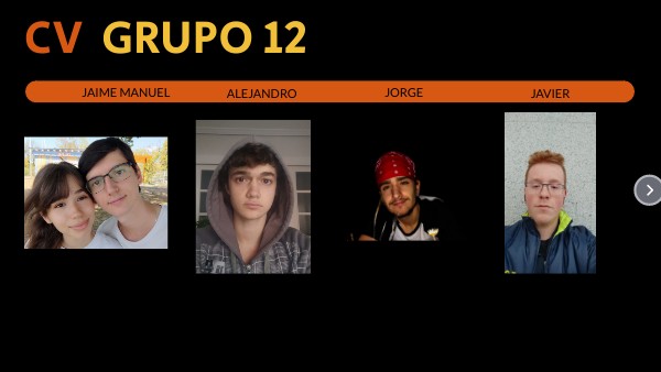 CV grupo 12 solo fotos