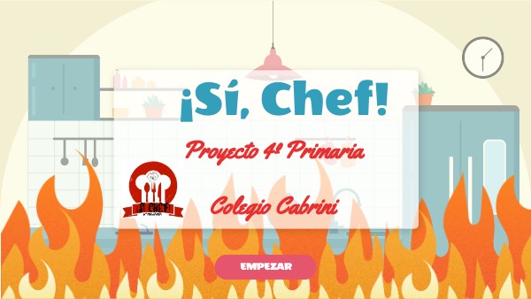 Proyecto ¡Sí chef! | Genially