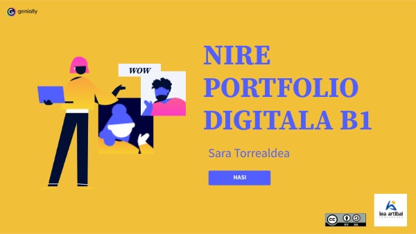 Digitalizazioa - B1 | Genially