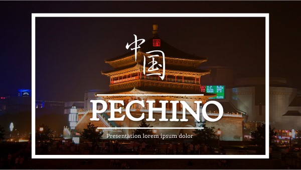 PECHINO PRESENTATION