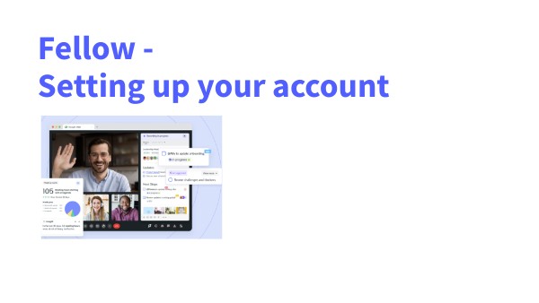 Fellow Sign up