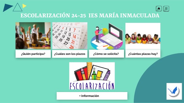 Escolarización IES María Inmaculada 24-25