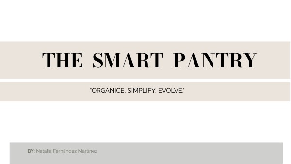THE SMART PANTRY