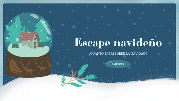 ESCAPE ROOM NAVIDEÑO | Genially
