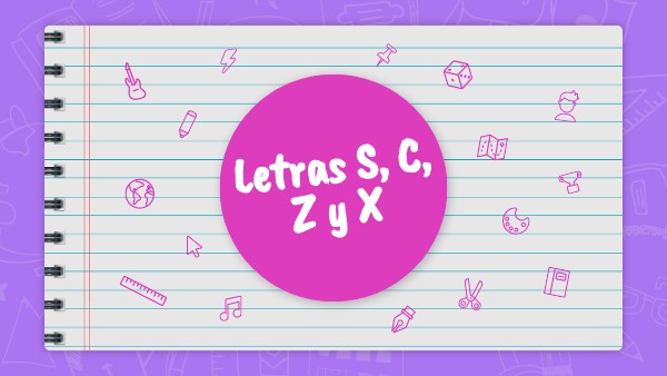 Presentación letras s, c, z y x | Genially