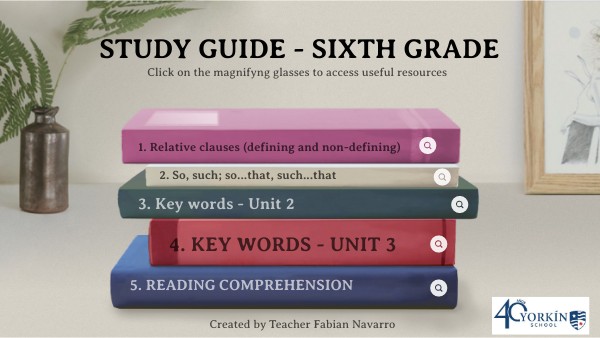 6th - Study Guide | Genially