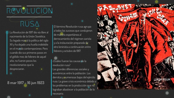 infografia revolucion rusa | Genially