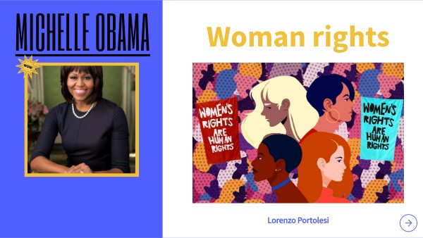 Michelle Obama Inglese Human rights