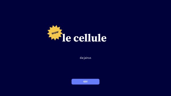 le cellule | Genially