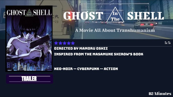 Copy - Ghost in the Shell - A Movie All About Transhumanism