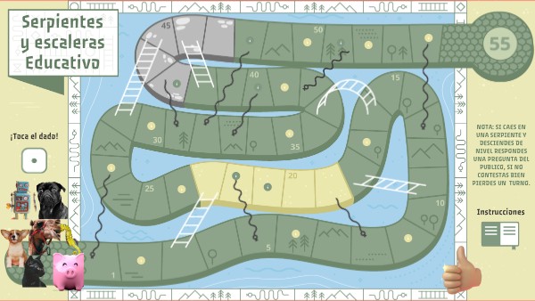SERPIENTES Y ESCALERAS DESARROLLO | Genially