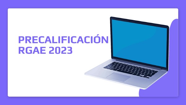 PRESENTACIÓN RGAE | Genially