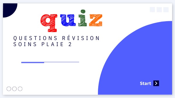 révision soins de plaie 2 | Genially