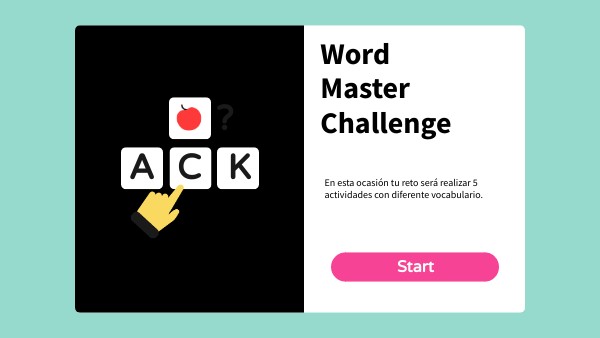 WordMaster Challenge | Genially