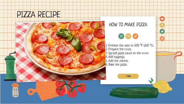 INTERACTIVE RECIPE | Genially