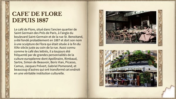 CAFE' DE FLORE