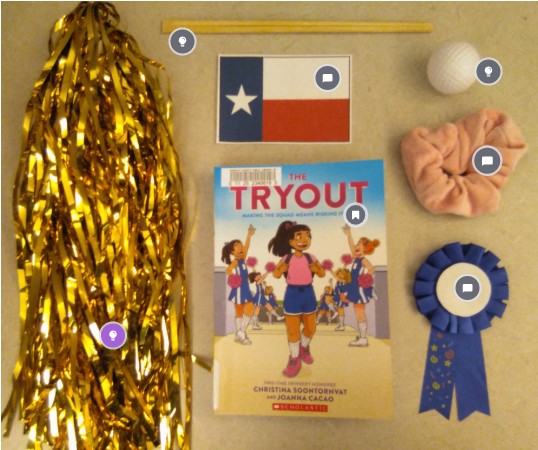 Book Bento for "The Tryout" | Genially