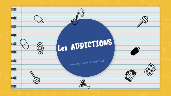 Oral Addiction DNB 2023 | Genially