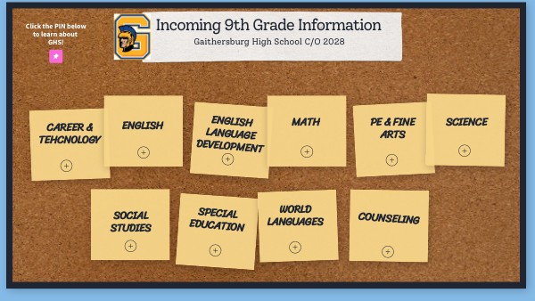 GHS Department Information