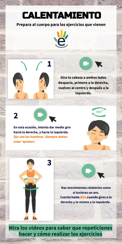 CALENTAMIENTO PRIMERA PARTE