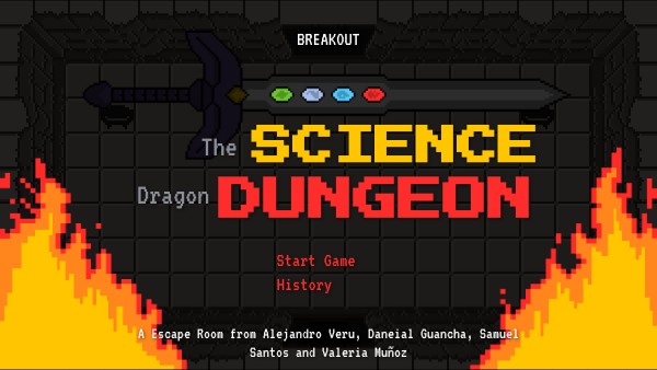 Escape Room The Science Dungeon Dragon | Genially