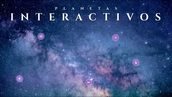 PLANETAS INTERACTIVOS