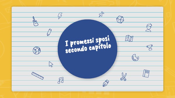 Promessi sposi secondo capitolo