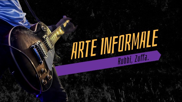 Arte Informale | Genially