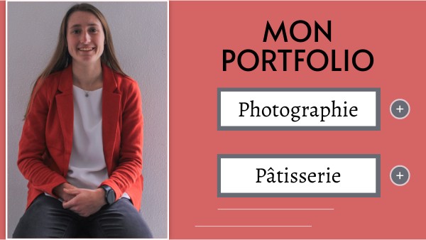 Mon portfolio (pour CV)