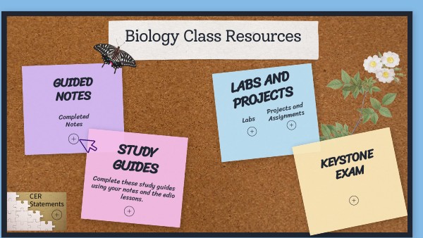 Biology Class Resources | Genially
