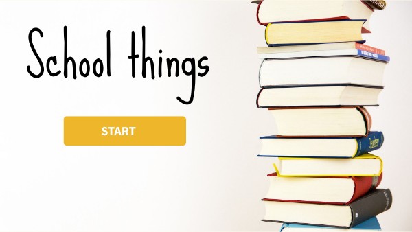 School things | Genially