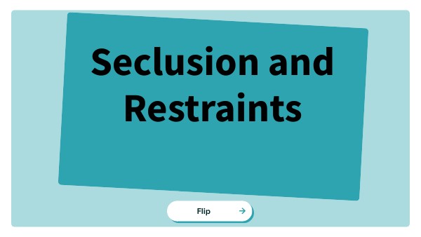 Seclusion and Restraints